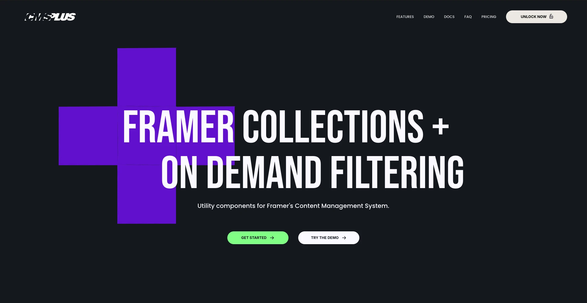 Framer Overrides CMS Plus