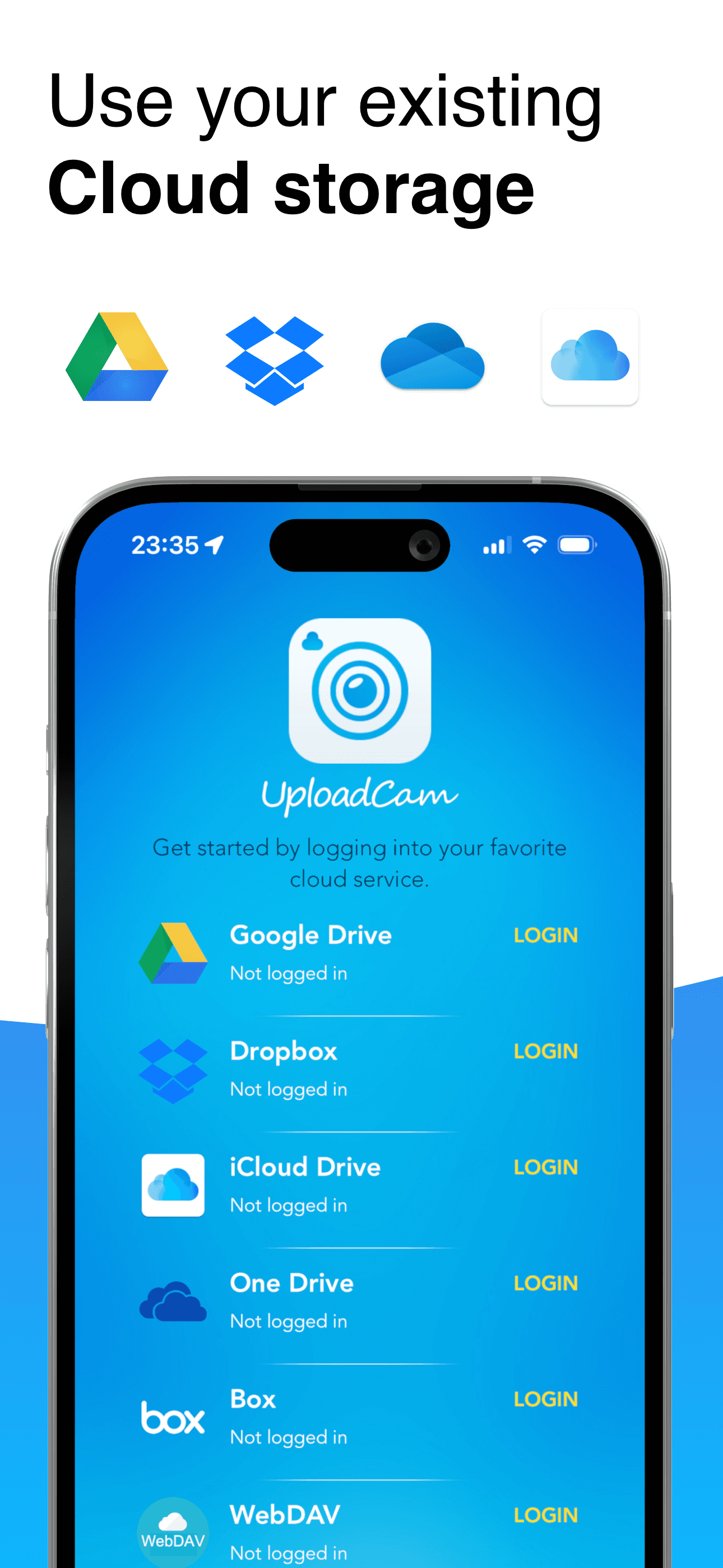 UploadCam - The Camera App Built for Work