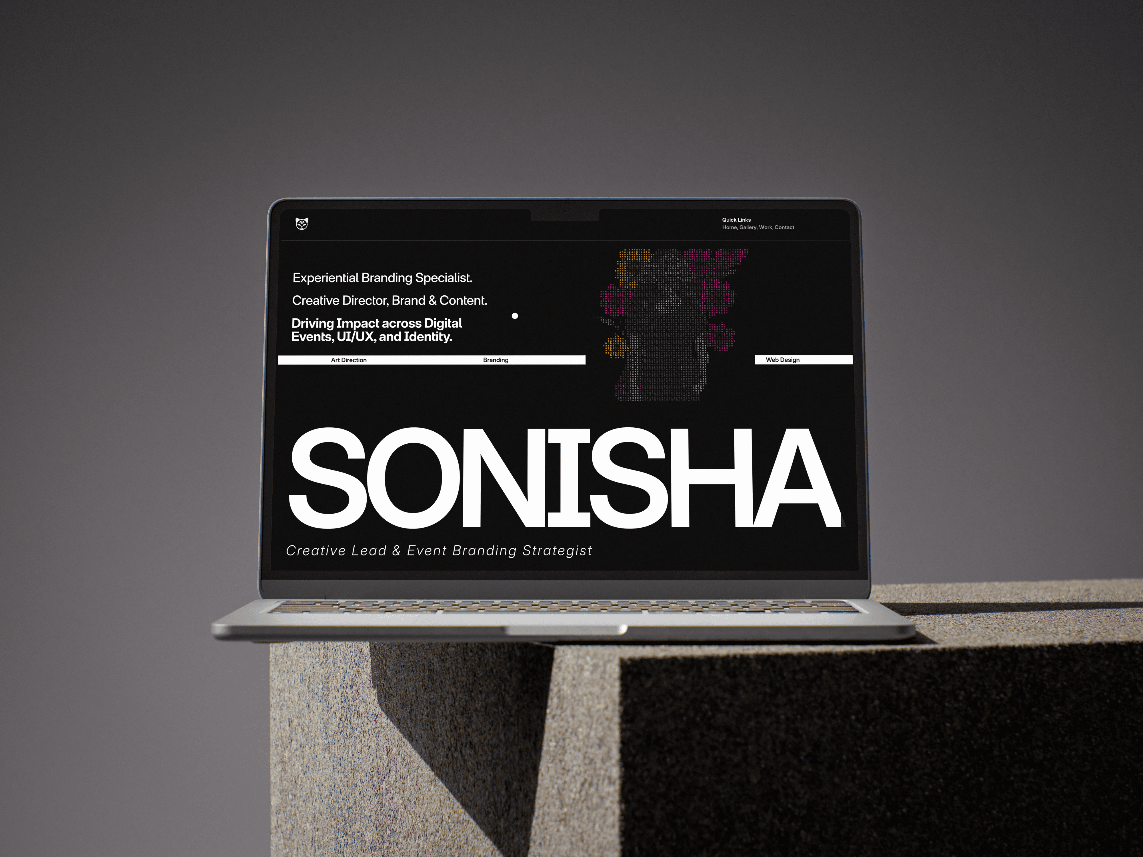 Sonisha Fernandes | Full-Cycle Event Design, Branding & Motion Graphics
