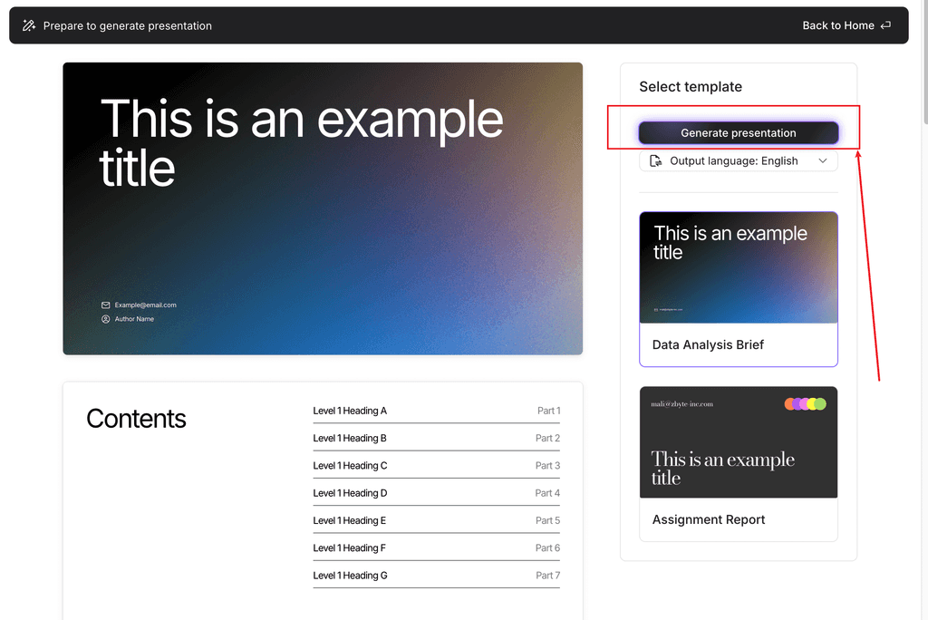 How to Convert Excel to PPT with Powerdrill