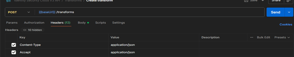 Transforms SailPoint ISC - BLS 360