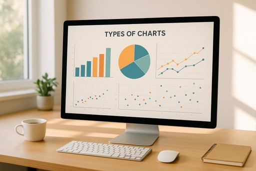What are the different types of charts - Querio