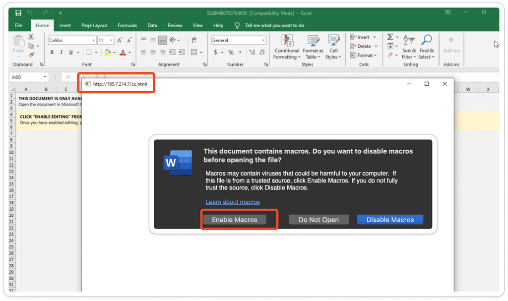 Beware of Excel Attachments: Emotet Malware Returns in Phishing Emails ...