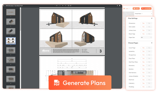 Tiny Easy: Online 3D Tiny House Designer Software