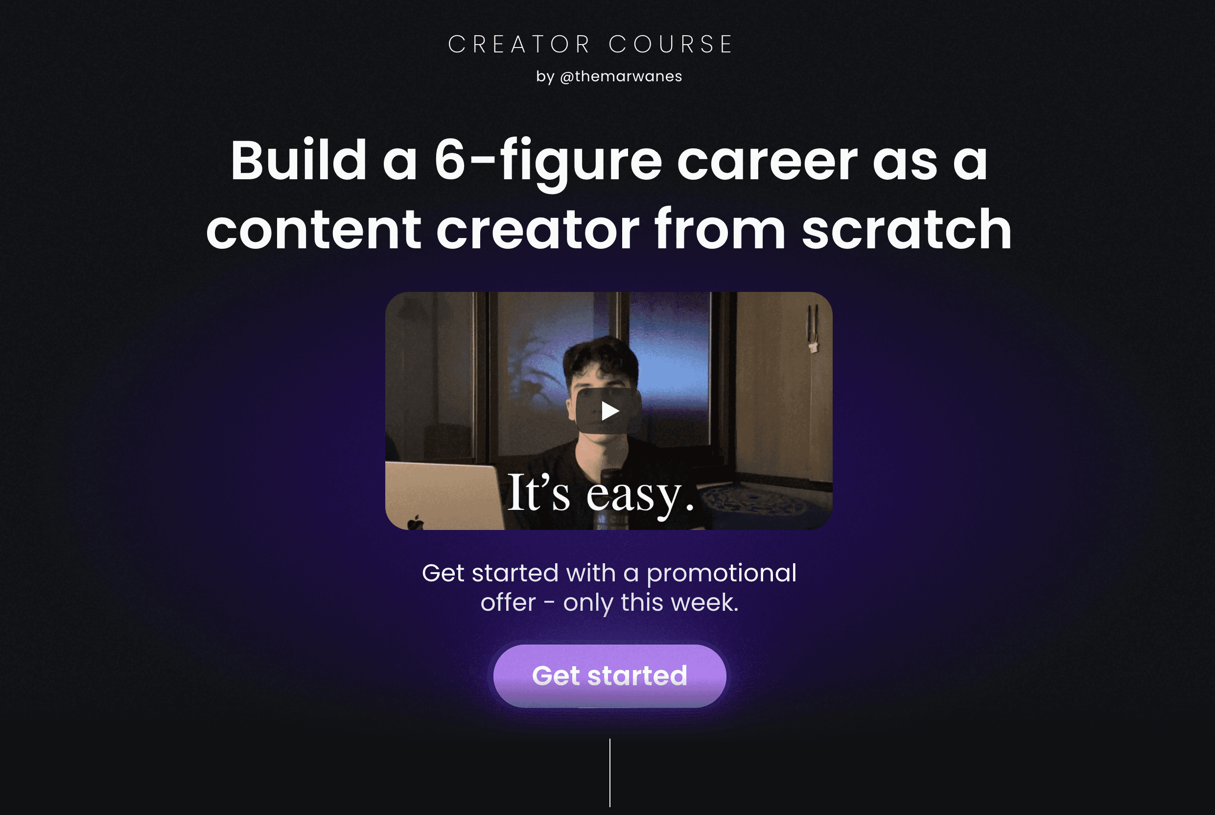 The Creator Masterclass