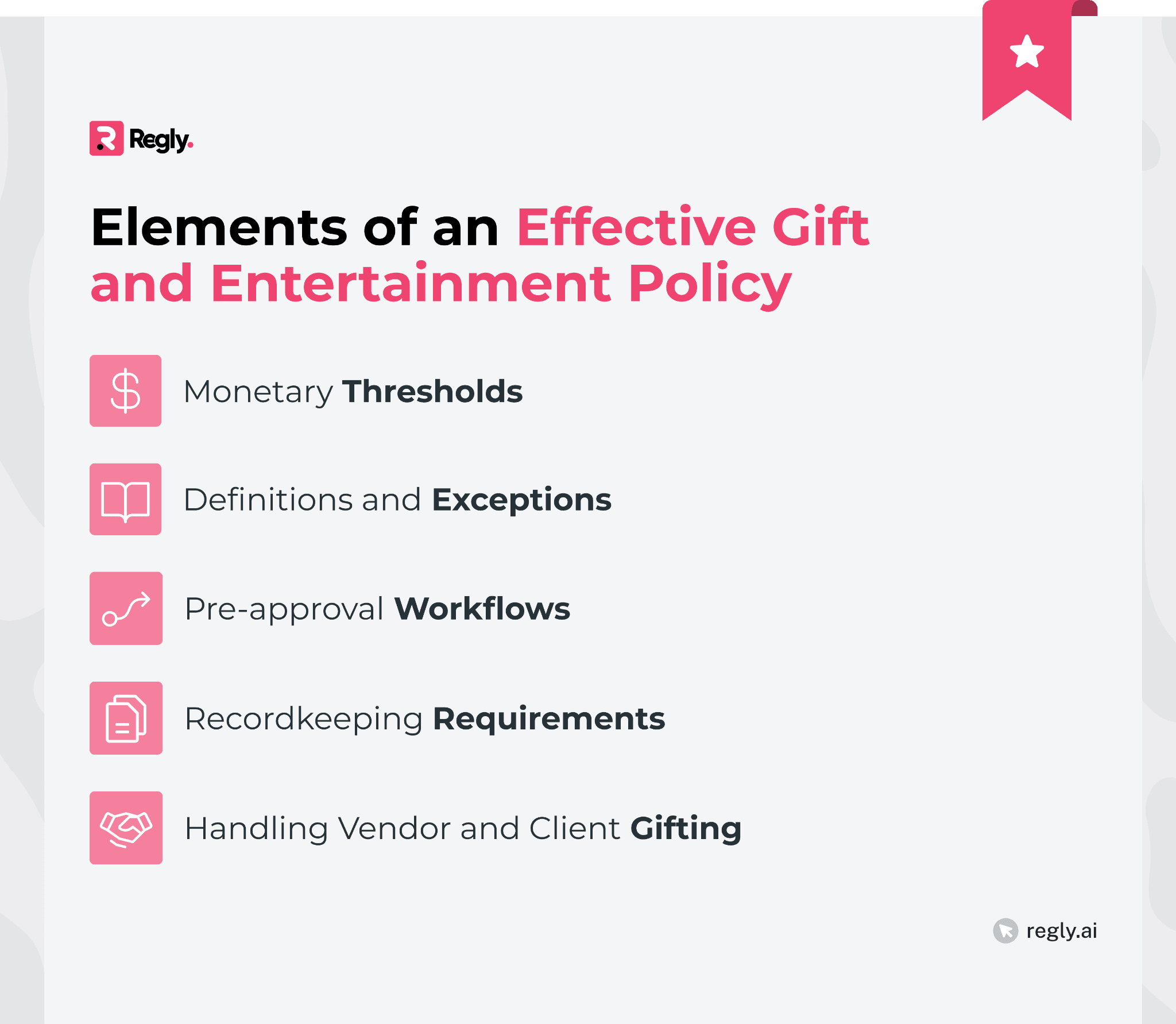 Gifts and Entertainment Policies: Compliance Risks and Controls | Regly