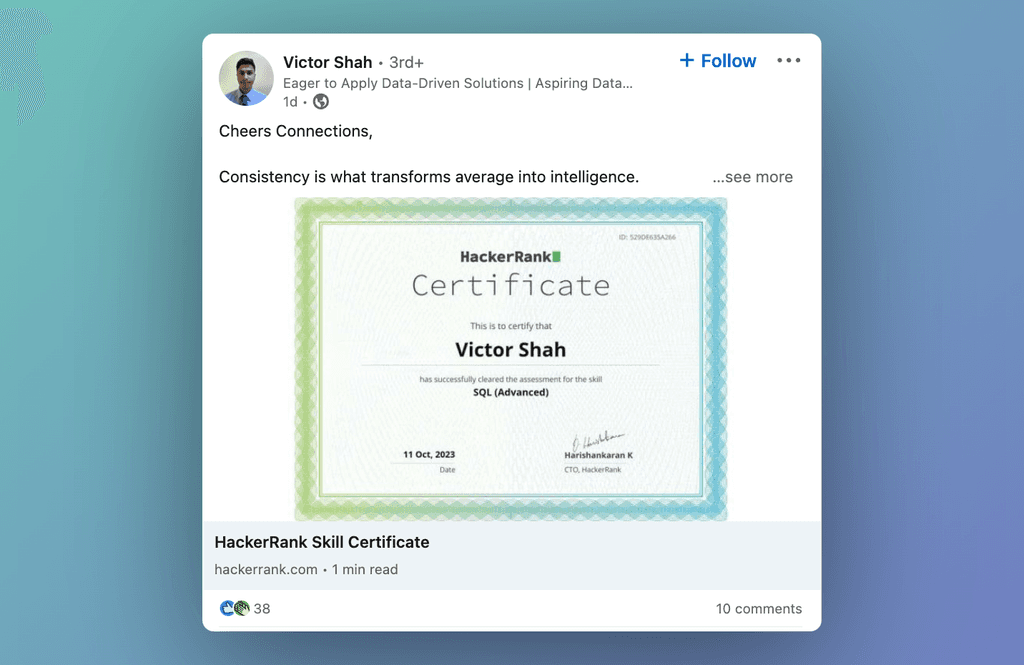 What To Write While Posting A Certificate On LinkedIn: Boost Your ...