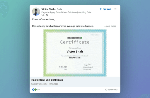 What To Write While Posting A Certificate On LinkedIn: Boost Your Professional Profile ...