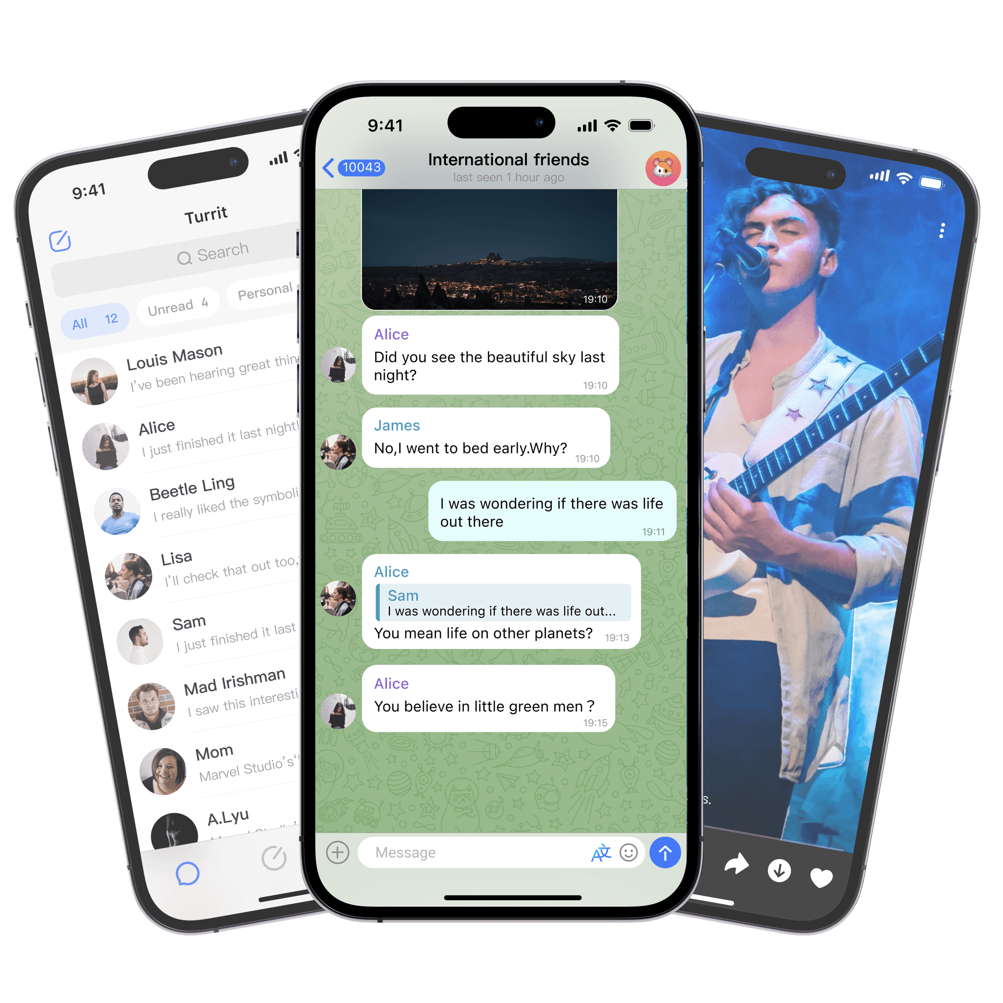 Turrit 官方网站 - 安全、好用的第三方 Telegram 客户端