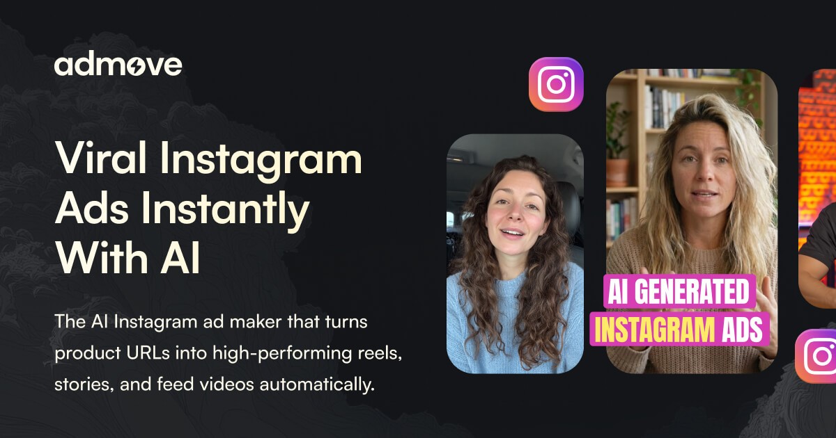 Free Instagram Ad Generator to Create High Converting Ads - AdMove