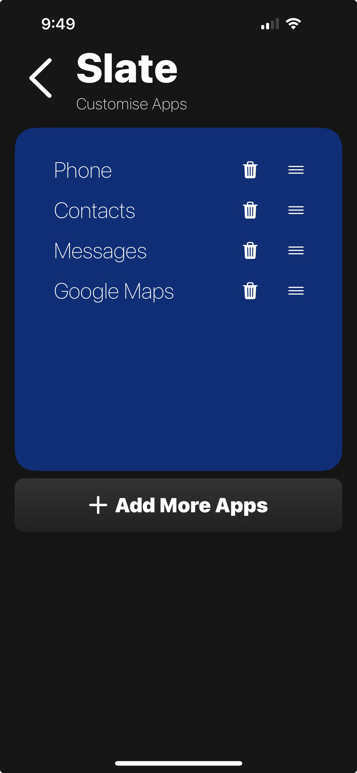 Slate Launcher - Original IOS Dumb Phone