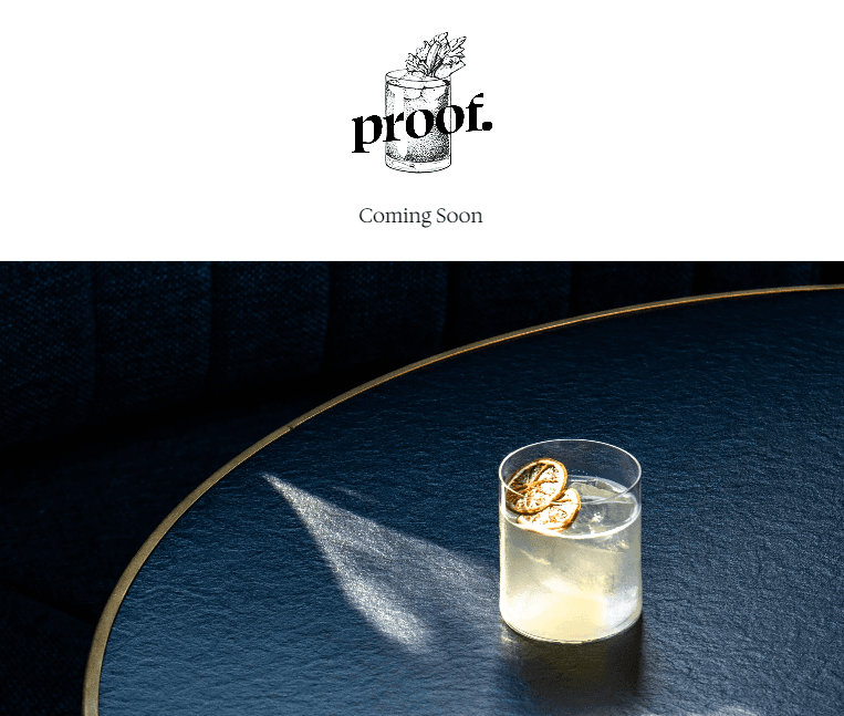 Proof Cocktails — Private Bartending Service