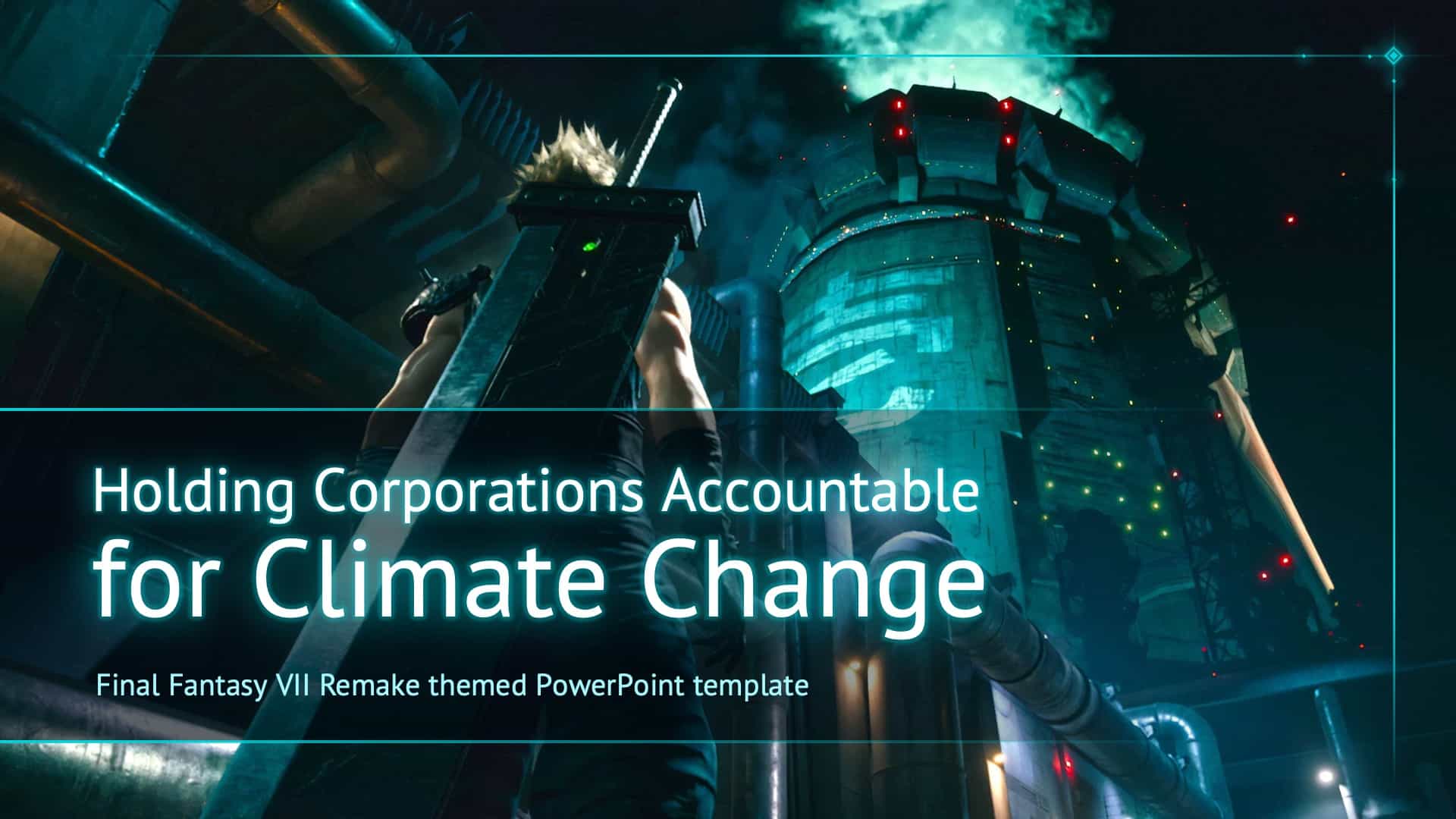 Final Fantasy VII Remake Template - D Story