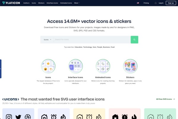 Flaticon - Toolfolio.io