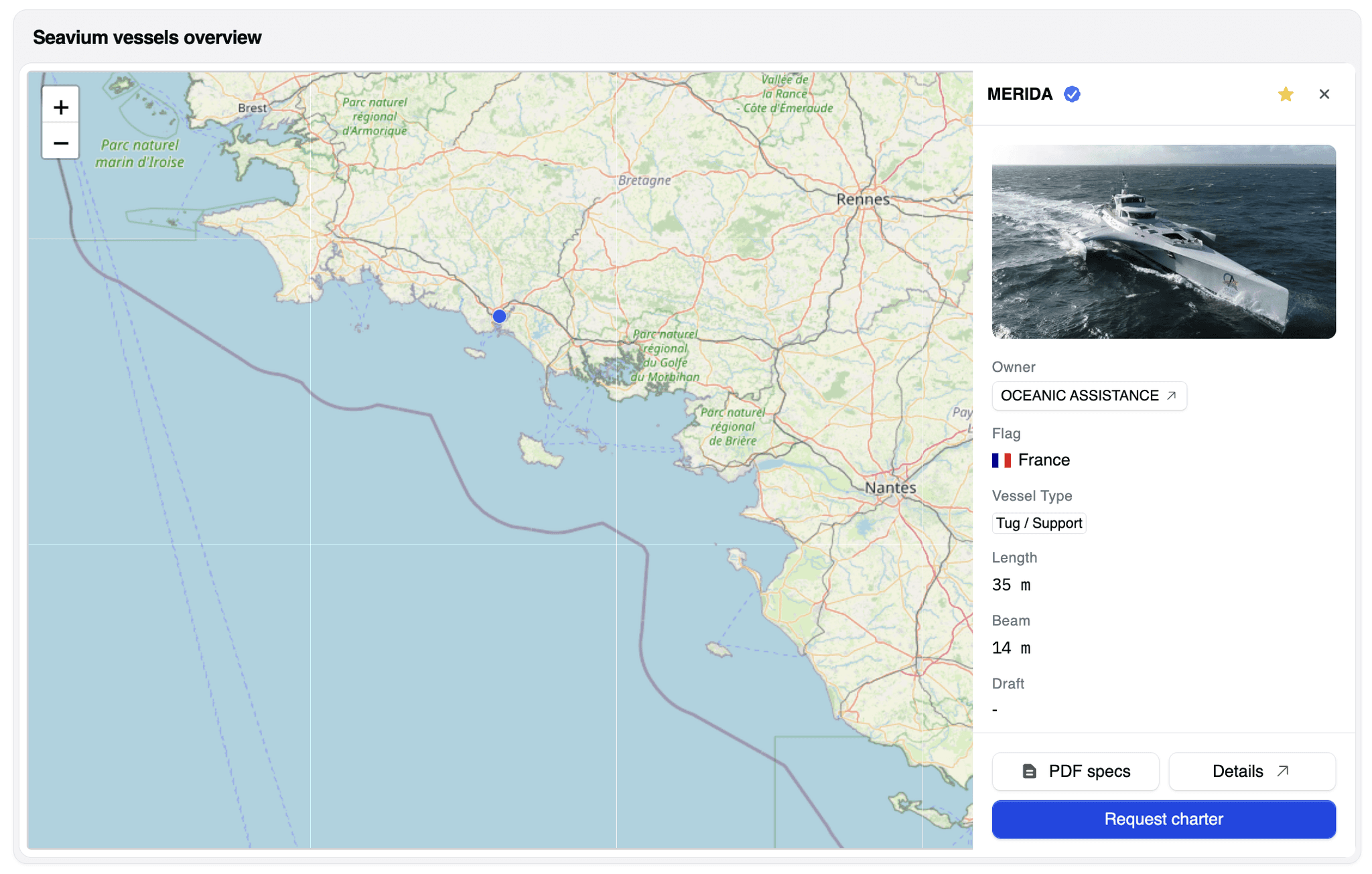 Preview Vessels Faster on the Live Map with Seavium