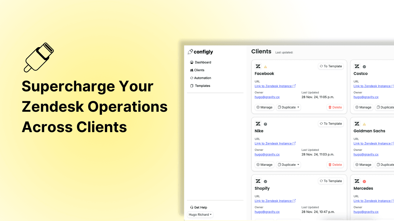 Configly - The Ultimate Platform for Managing Multiple Zendesk Instances