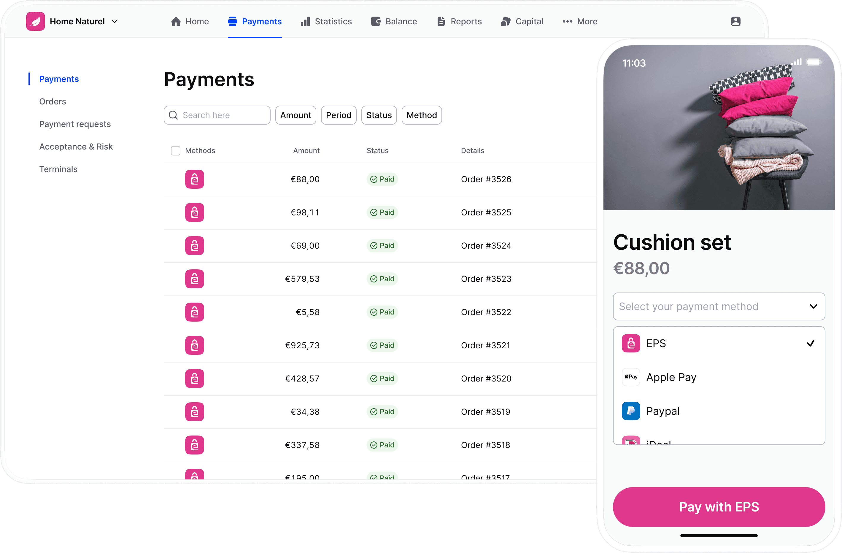 Accept EPS payments on your webshop | Mollie