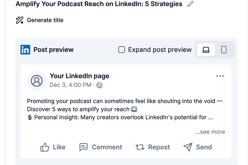 How to preview LinkedIn posts before publishing: A step-by-step guide