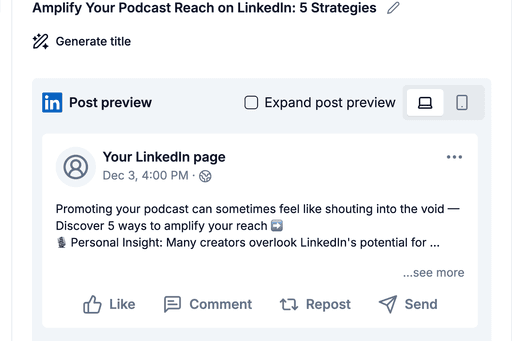 How to preview LinkedIn posts before publishing: A step-by-step guide