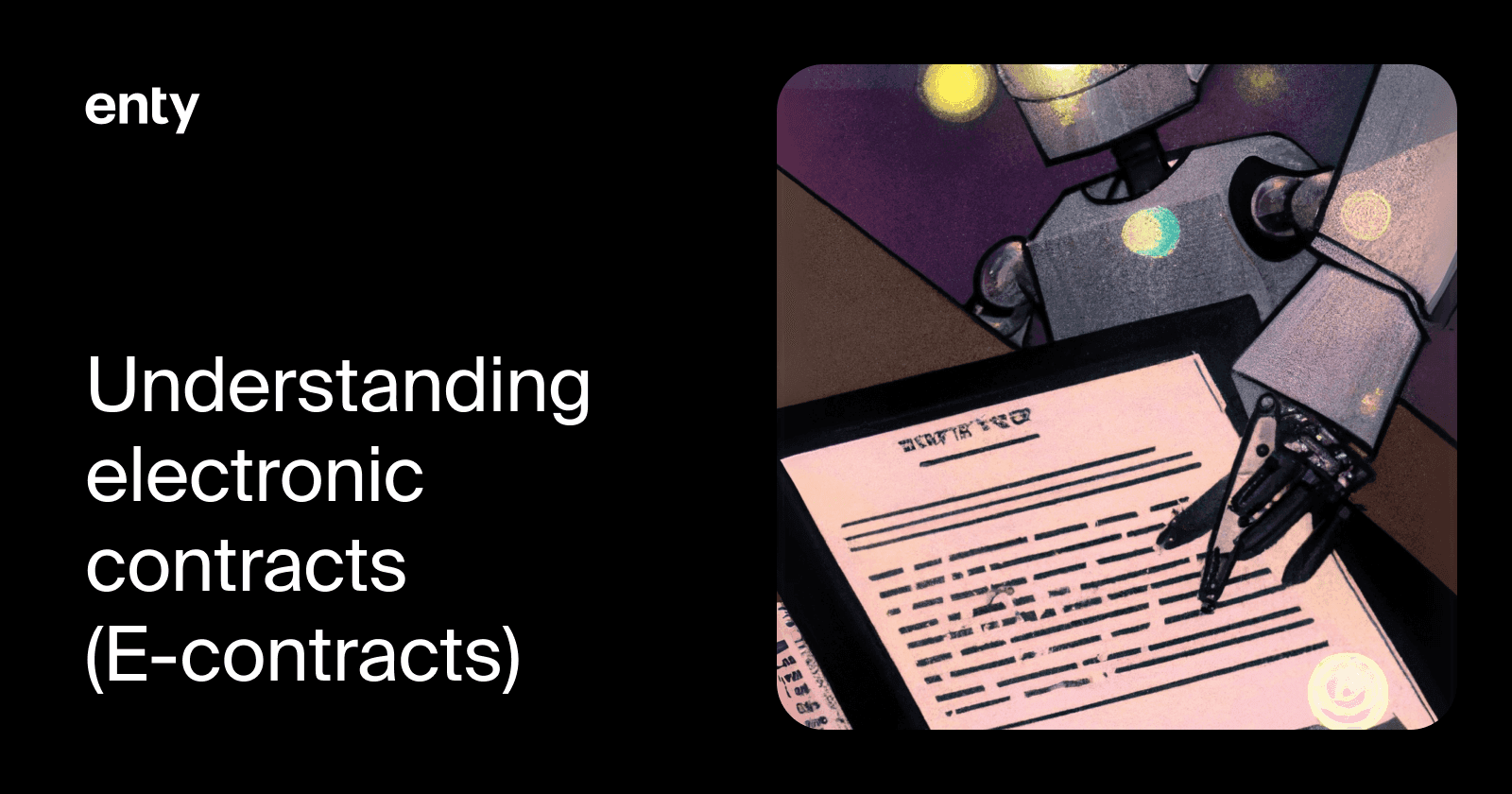 Understanding electronic contracts (E-contracts)