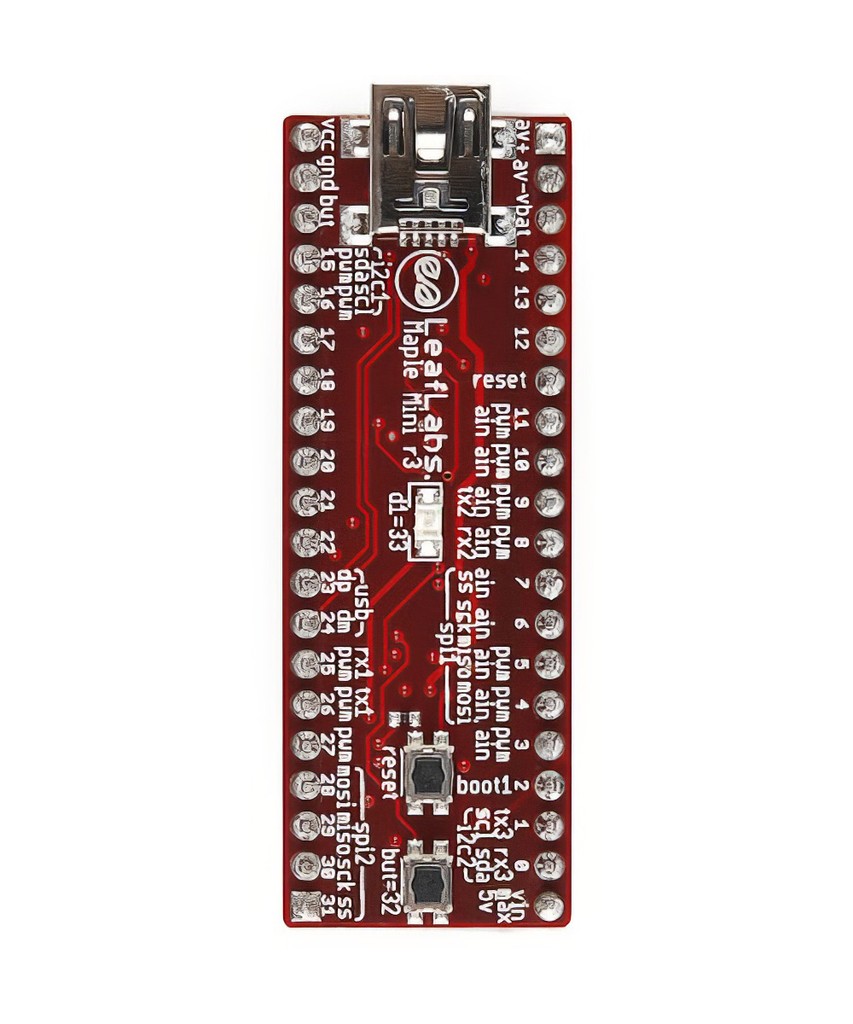 Maple - The first accessible ARM Cortex-M3 microcontroller board.