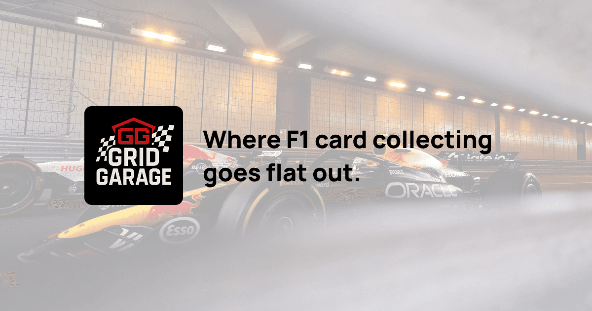 Grid Garage | F1 Card Catalog