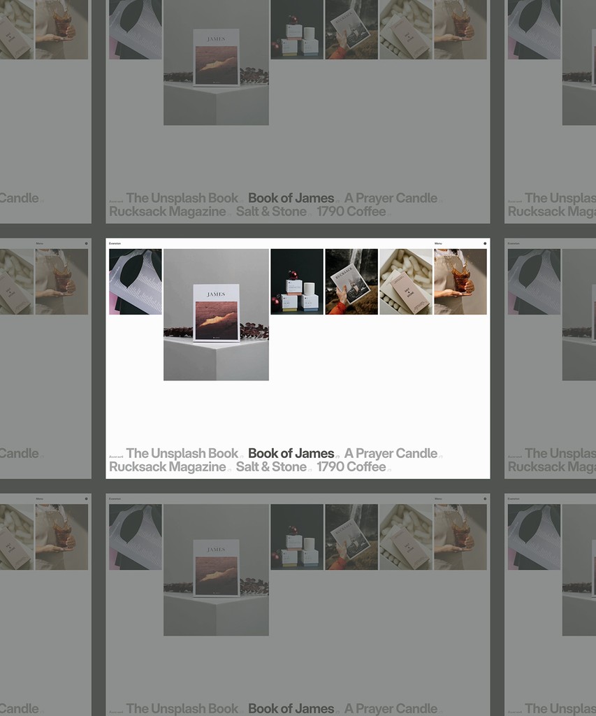 Horizontal — Portfolio Template | Framer Template
