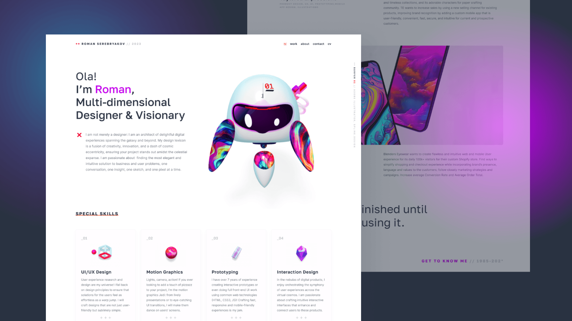 Roman Serebryakov's Portfolio