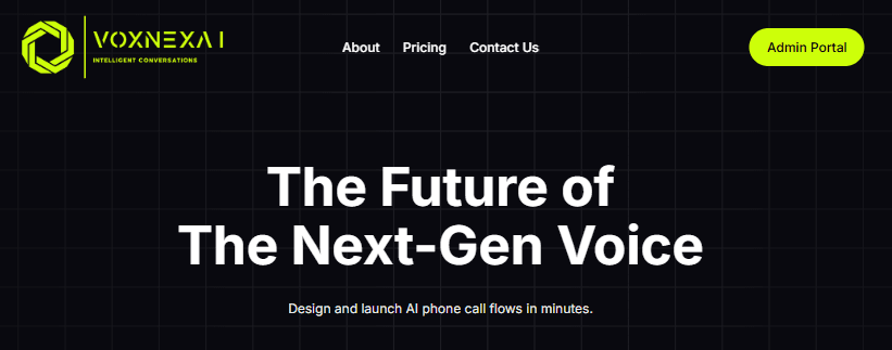 Voxnex AI - Next Generation Voice