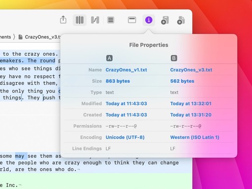 Git Diff and Merge Tool and Text Comparison | Kaleidoscope