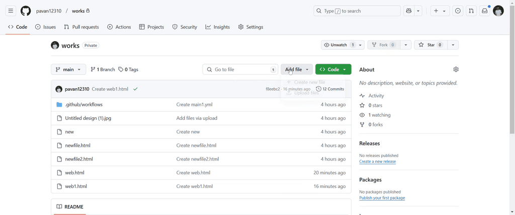 How to Create a Folder in GitHub - 1 minute video guide