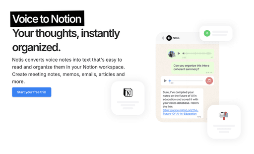 6 Best Ways to Transcribe Voice Notes into Notion | Notis Medical Scribe
