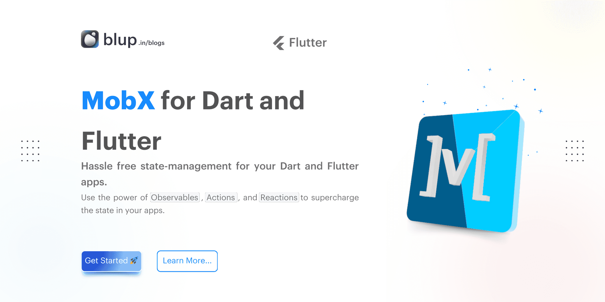 Build Scalable Flutter Apps with MobX: Efficient State Management