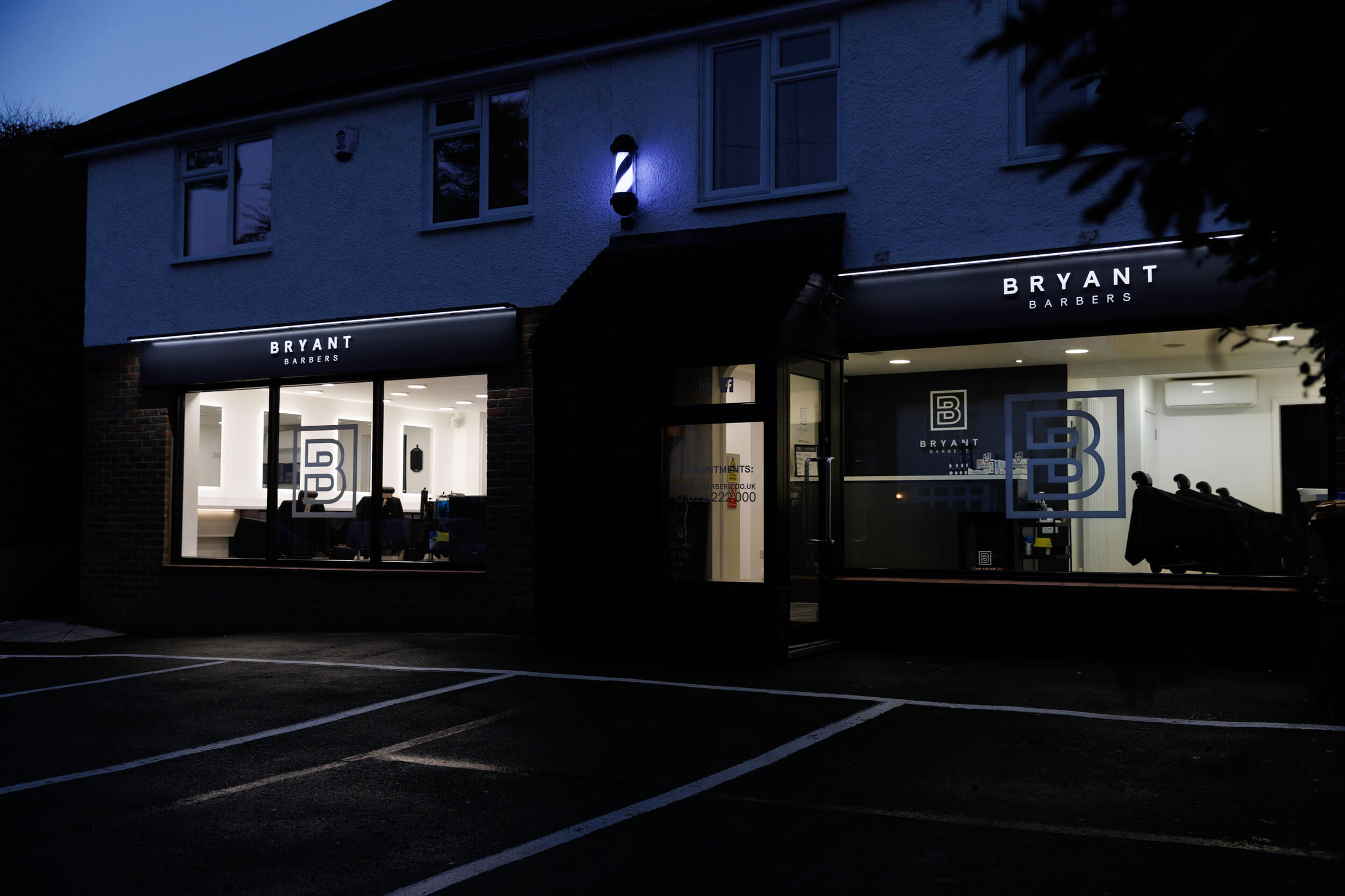 Find Us | Bryant Barbers | Maidstone, Kent