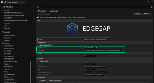 Unreal Plugin - Quickstart - Edgegap