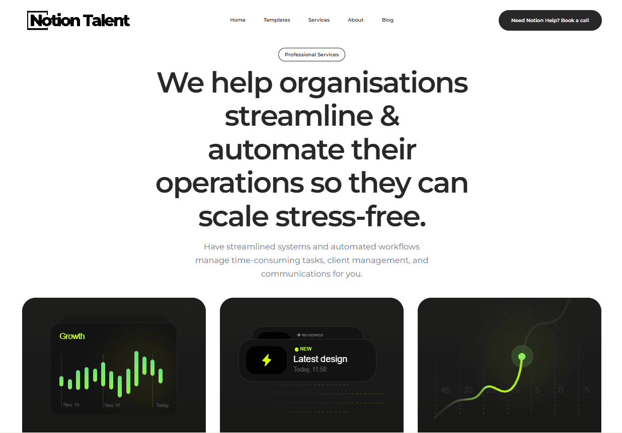 Notion Consulting Services – Tailored Solutions by NotionTalent