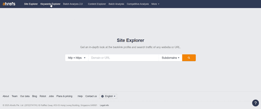How to Use Ahrefs Keyword Explorer – Full Tutorial for Beginners - 1 ...
