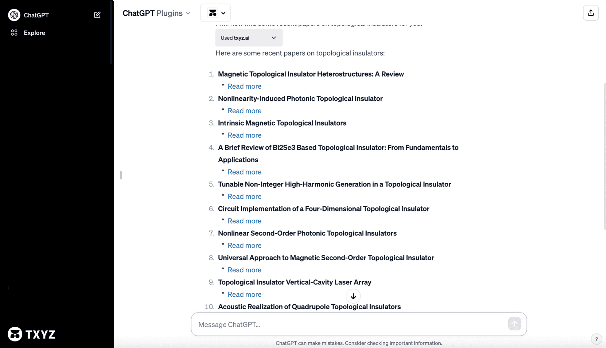 Enhance Your ChatGPT Plus: Access TXYZ Plugin - TXYZ Insights