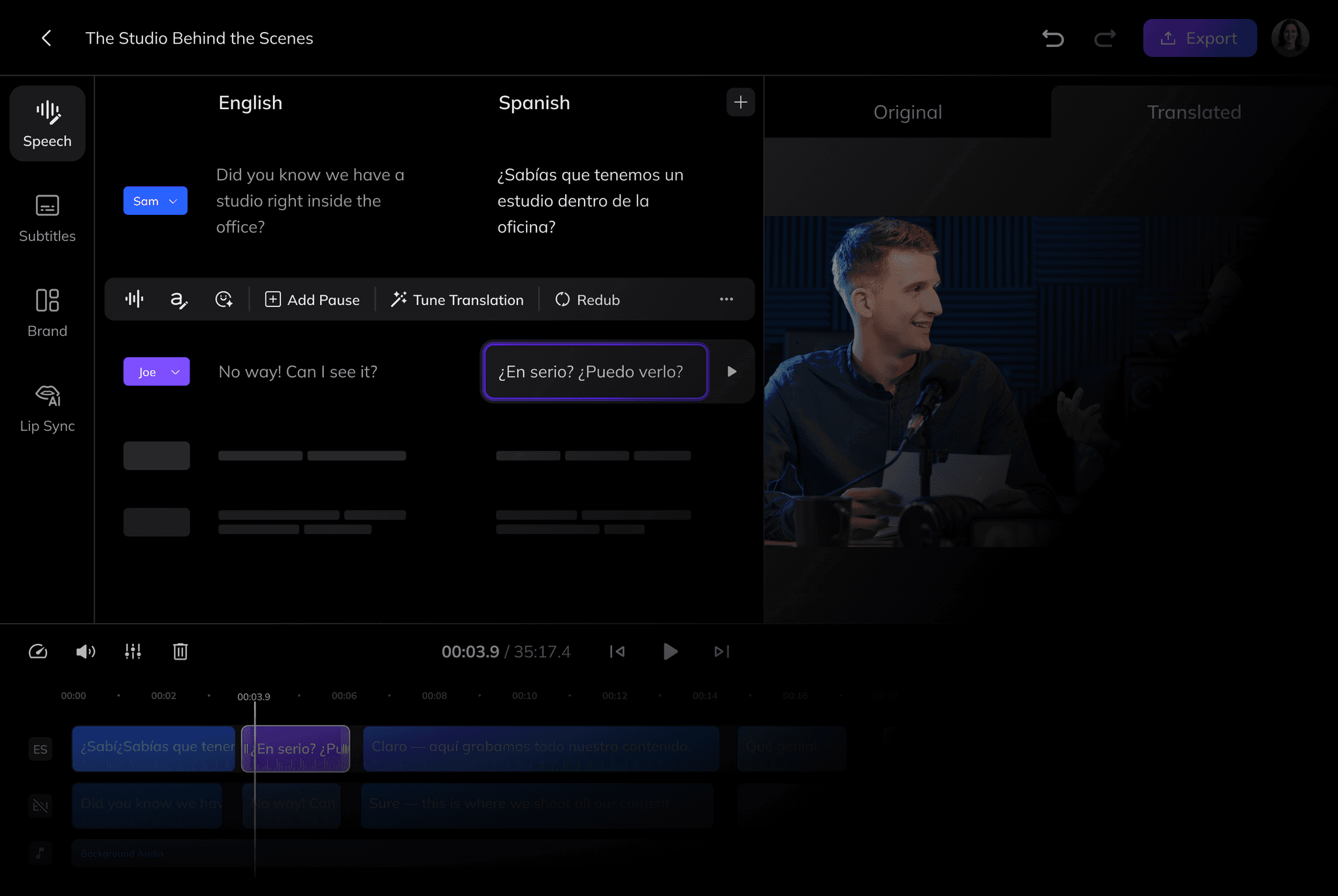 AI Video Translator: Translate Videos to 110+ Languages