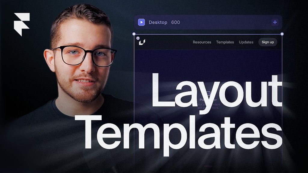 Continuous Navigation Animation with Layout Templates — Framer Resource