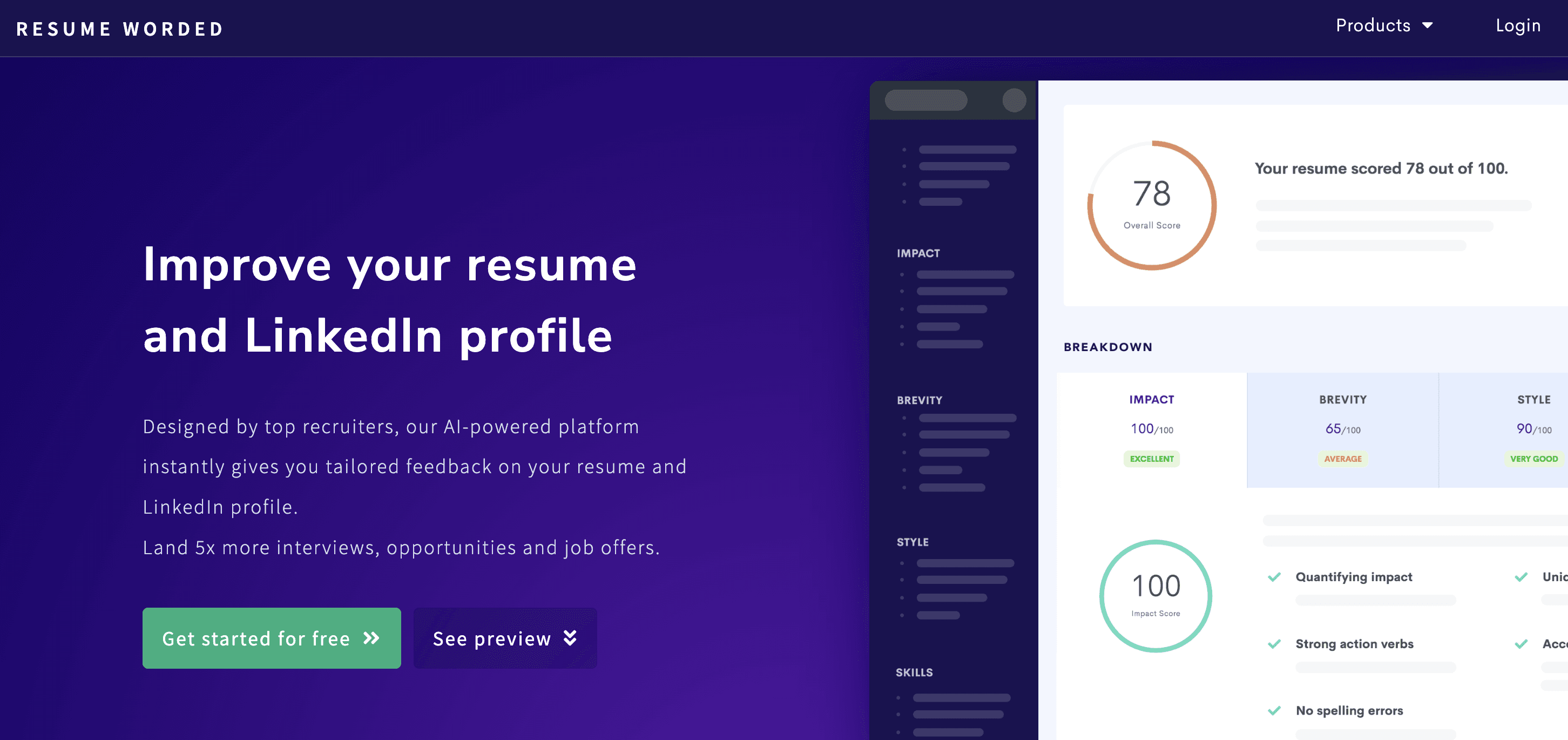 Best AI Resume Checkers and Analyzers (December 2025) | Sprout Blog