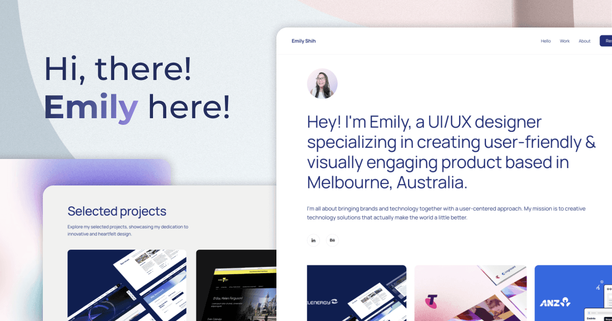Emily Shih - UI/UX designer
