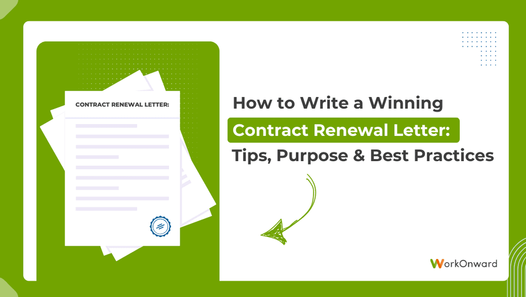 Contract Renewal Letter: Tips, Purpose & Best Practices - WorkOnward ...