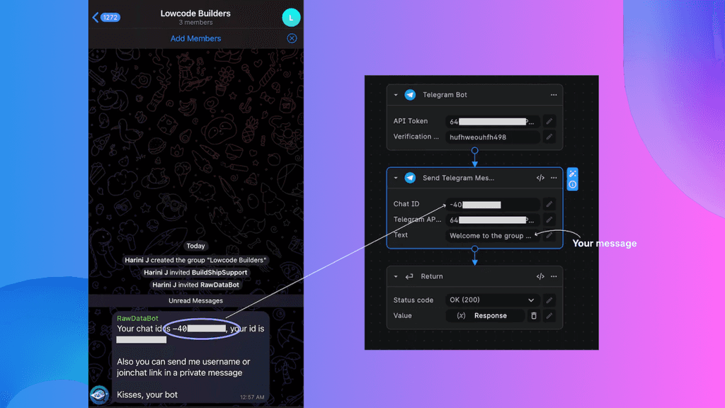 How to Create a Telegram Bot with No Code - using BuildShip Workflow Builder