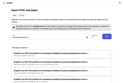 Graphlit: Serverless RAG-as-a-Service Platform