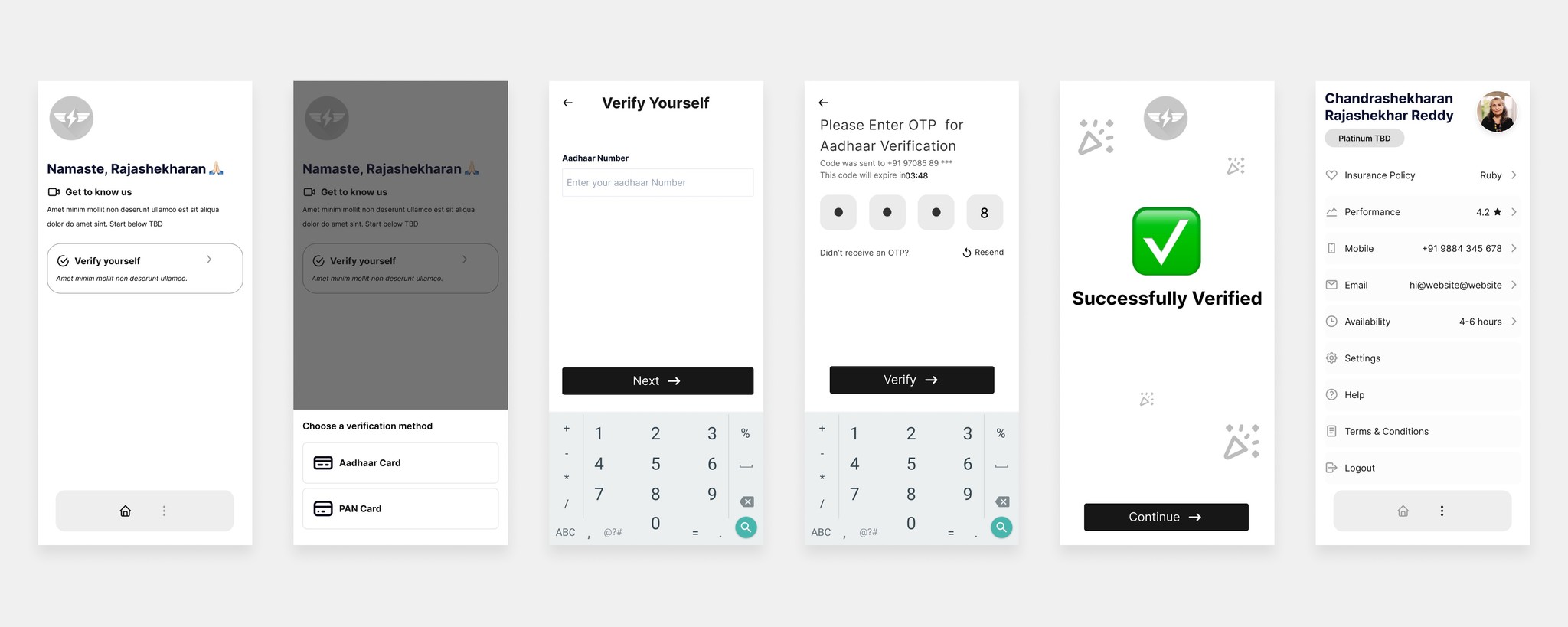 SquadStack Partner app - Souvik Maity - Senior Product Designer