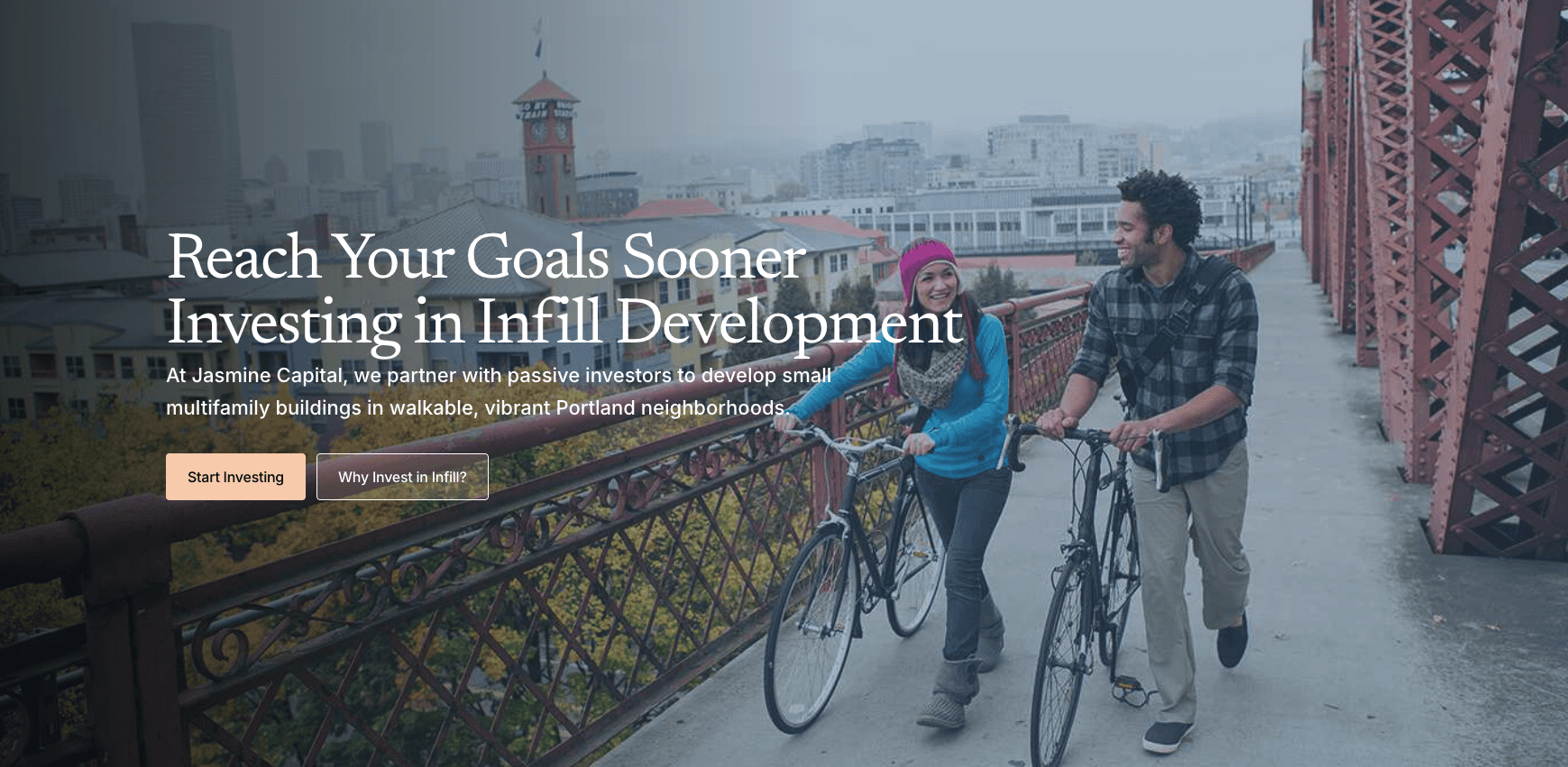 Jasmine Capital - Reach Your Goals Investing in Infill Development