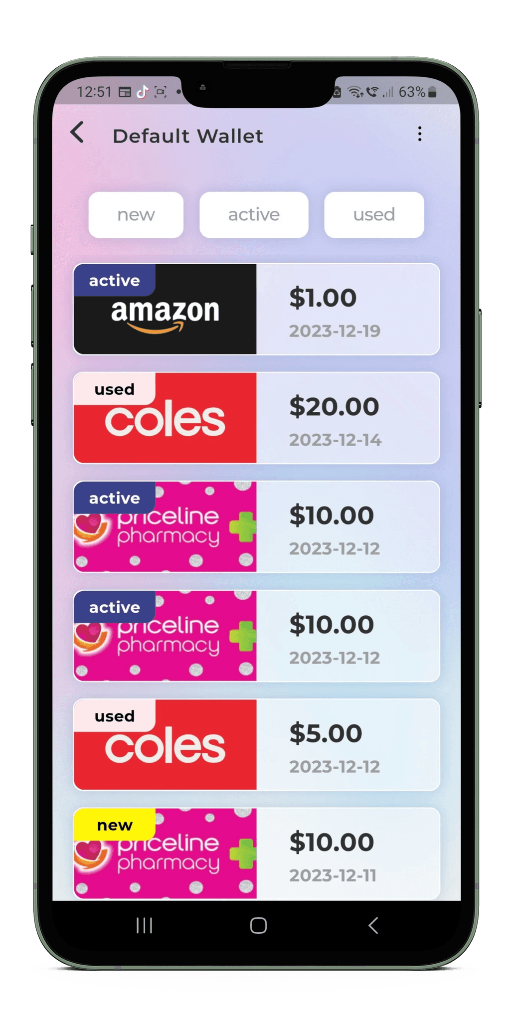 Mobile Gift Card App + Gift Card Platform for Small Businesses