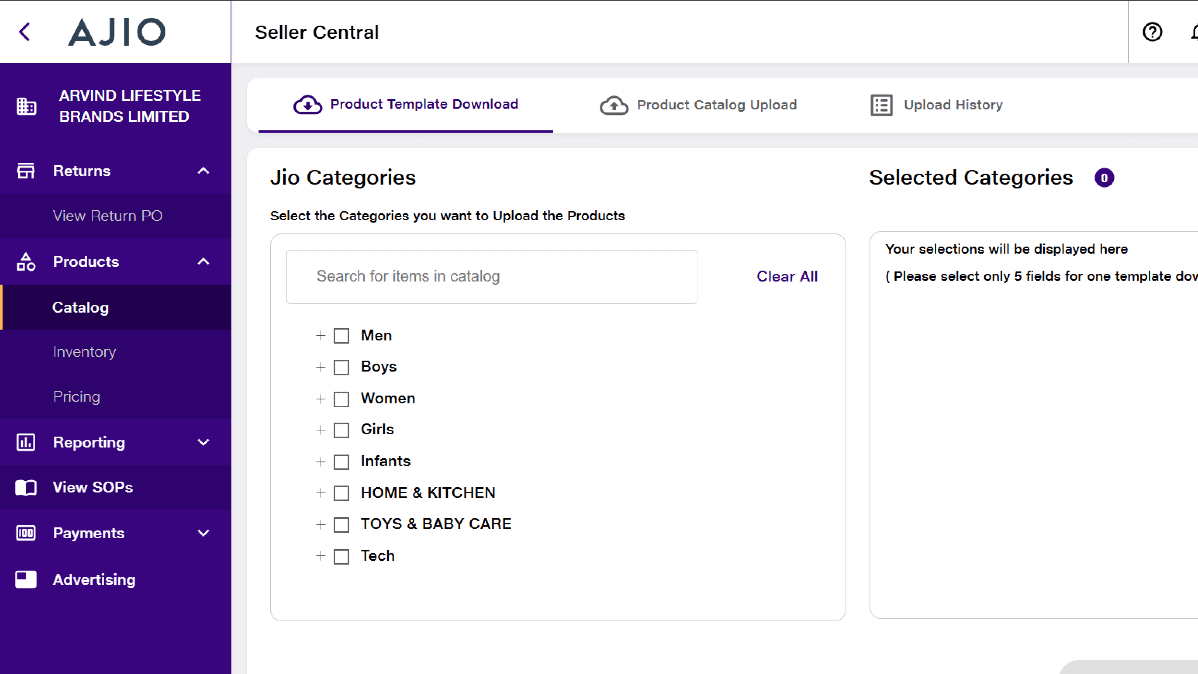 AJIO Seller Guide - Streamoid - Concept to Commerce