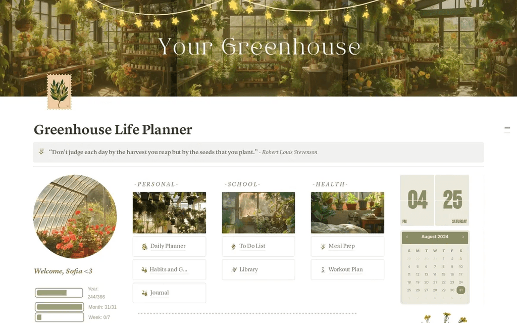 25+ Free Aesthetic Notion Templates for 2025